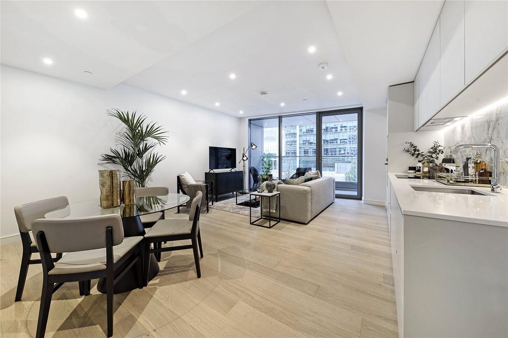 Water Street, Canary Wharf, E14 2 bed apartment - £4,117 pcm (£950 pw)