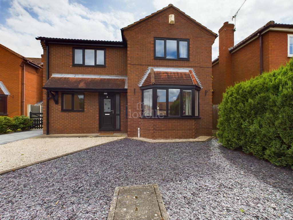 Ashdown Way, Misterton DN10 4 bed detached house to rent - £1,200 pcm ...