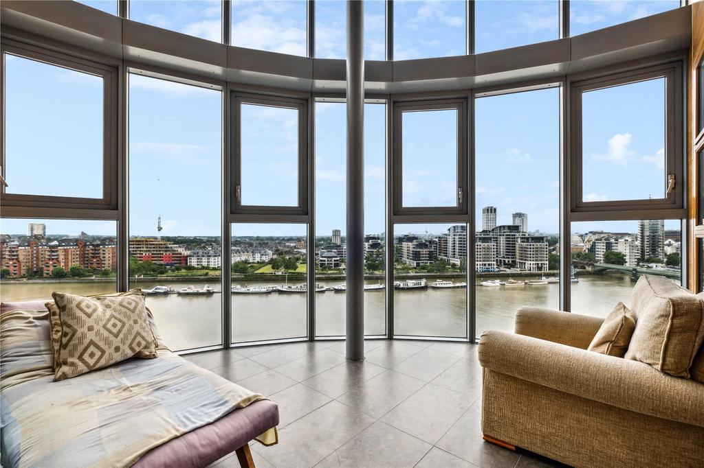 Falcon Wharf, 34 Lombard Road, London 3 bed flat - £5,000 pcm (£1,154 pw)