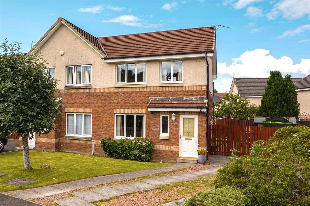 8 Levern Bridge Place, The Hurlet... 3 bed semi-detached house - £185,000