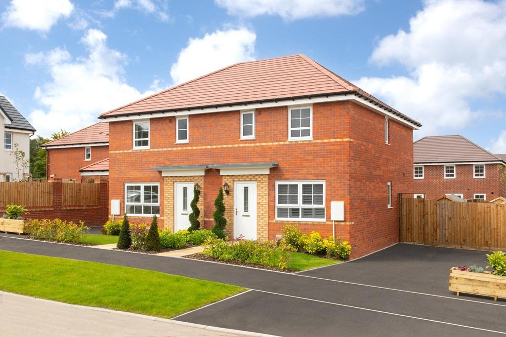 Ellerton at Bertelin Fields Stone... 3 bed semi-detached house - £269,995