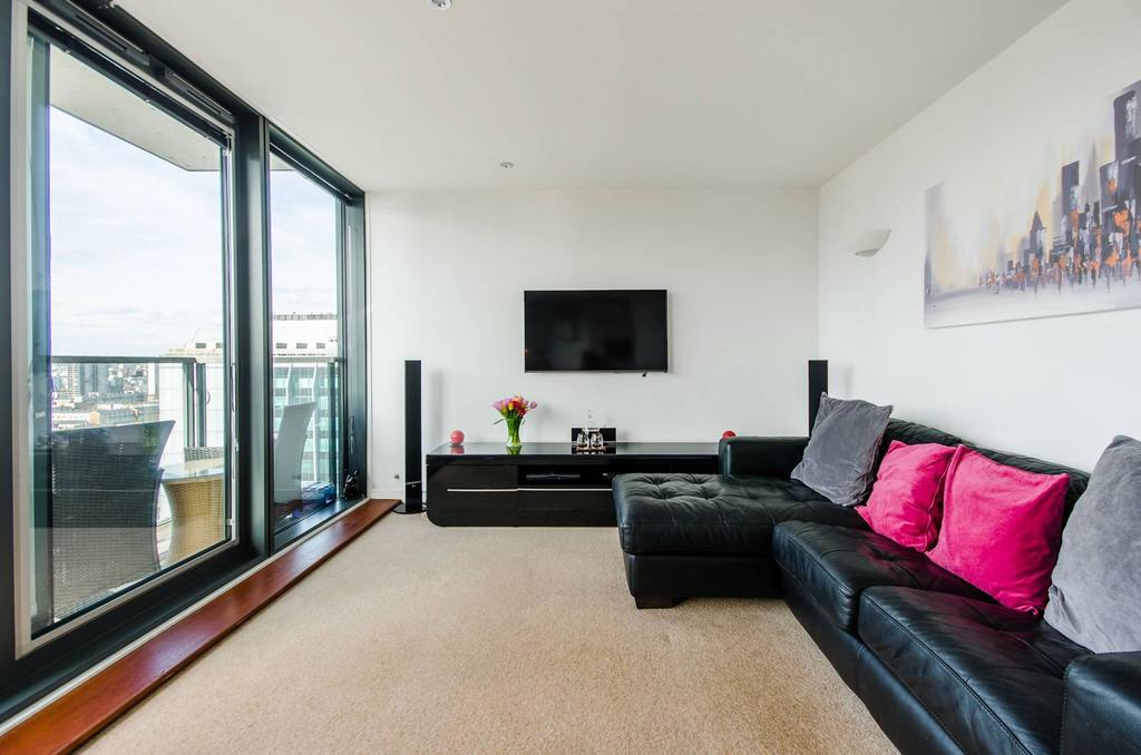 Elektron Tower, Canary Wharf, London... 2 bed flat - £4,117 pcm (£950 pw)