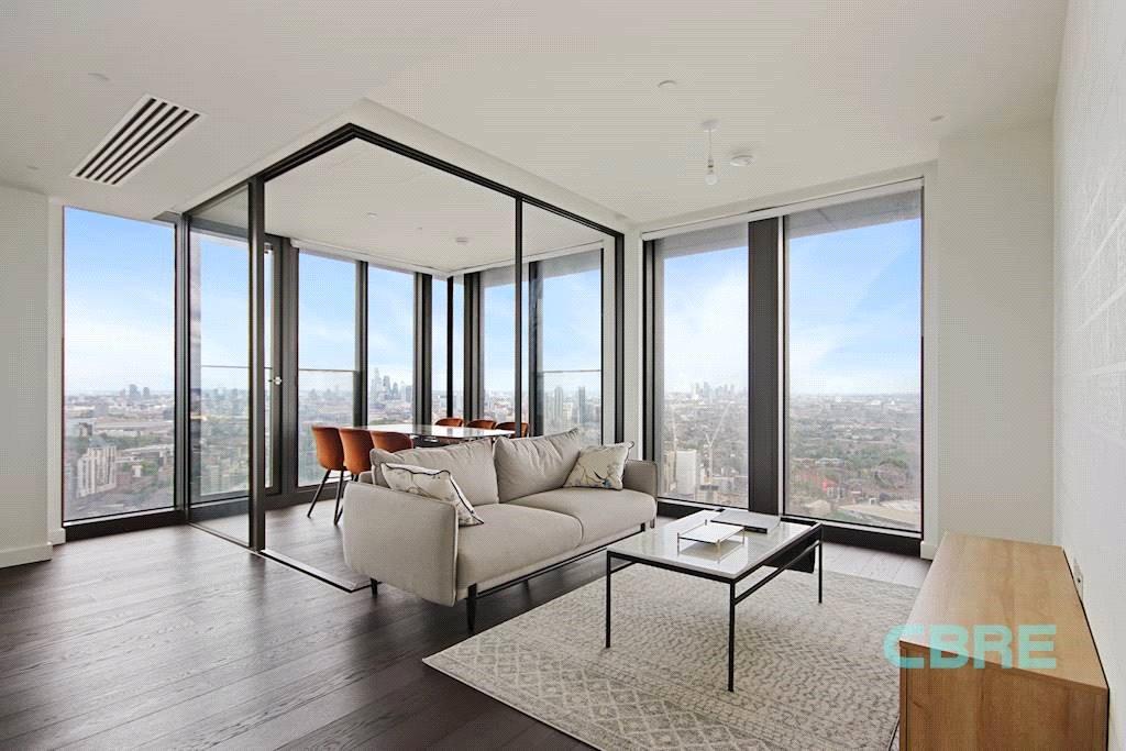 Bondway, Parry Street, SW8 3 bed penthouse to rent - £6,998 pcm (£1,615 pw)