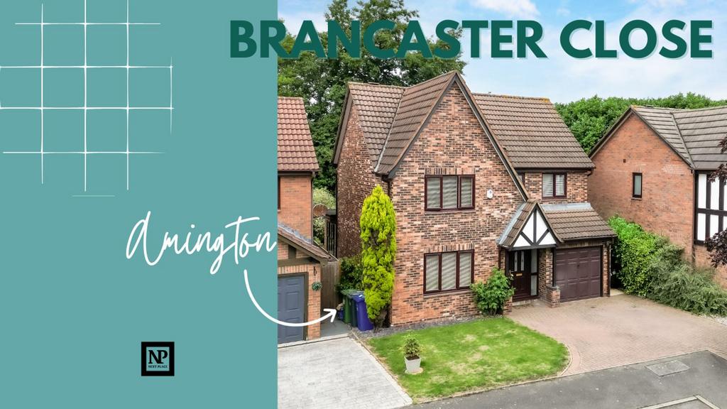 Brancaster Close, Amington, B77 4 bed detached house - £375,000