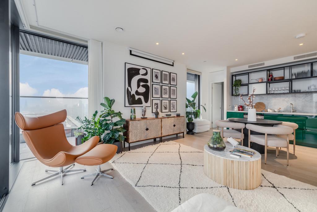 Bagshaw Building, 1 Wards Place, London 2 bed flat for sale - £1,250,000