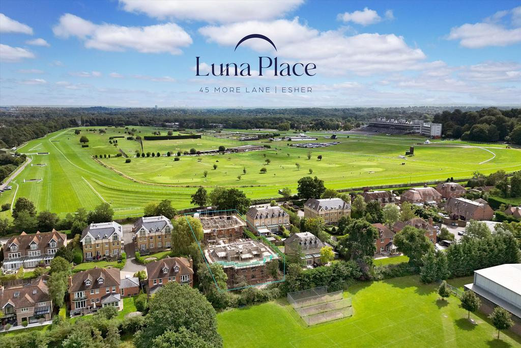 Luna Place, 45 More Lane, Esher, Surrey, KT10 1 bed flat - £410,000