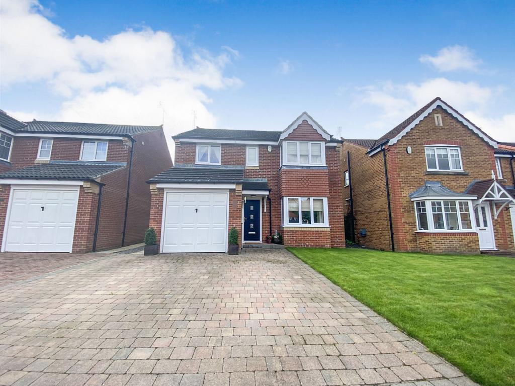 Nottingham Court, Bedlington, Northumberland, NE22 6PE 4 bed detached ...