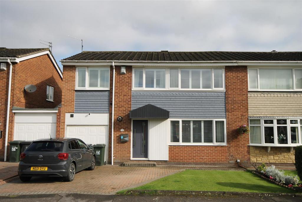 Highfield Place, Wideopen, Newcastle Upon Tyne 4 bed semi-detached ...