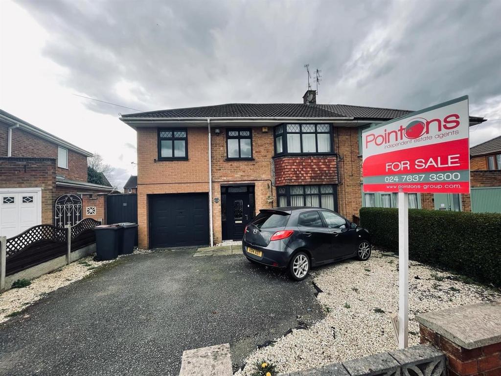 Roxburgh Road, Attleborough, Nuneaton 4 bed semi-detached house for ...