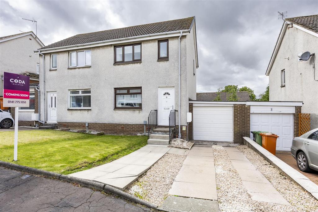 Newton Road Lenzie Glasgow 3 Bed Semi Detached House For Sale £195 000