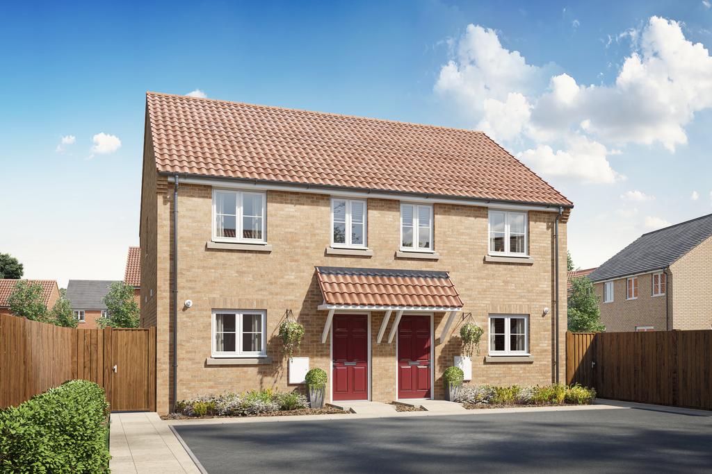 Plot 186, The Apple at Frampton Gate, Middlegate Road PE20 3 bed semi ...