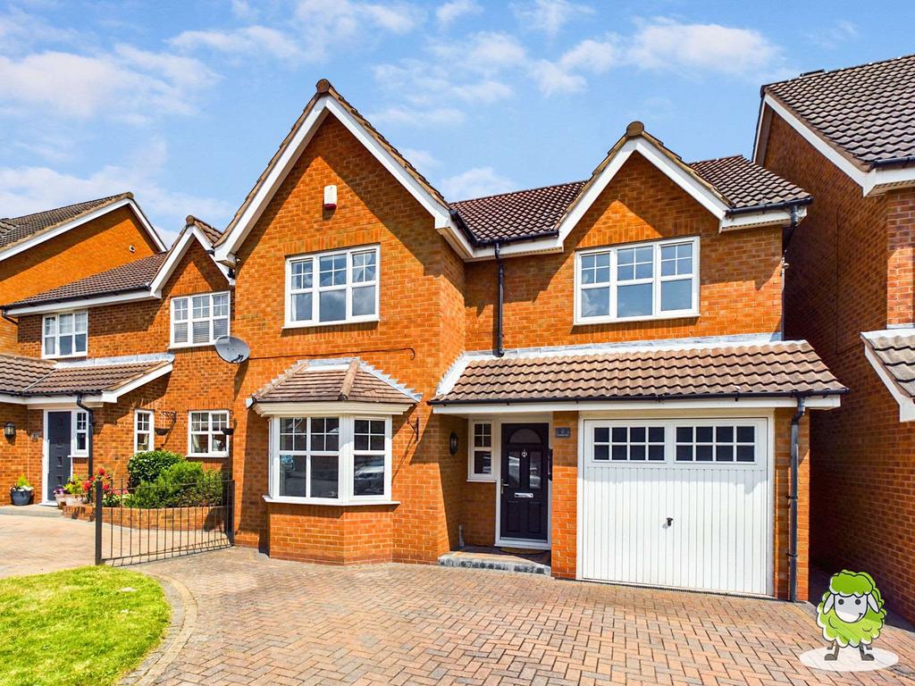 Broadlands Close, Sutton in Ashfield... 4 bed detached house - £270,000