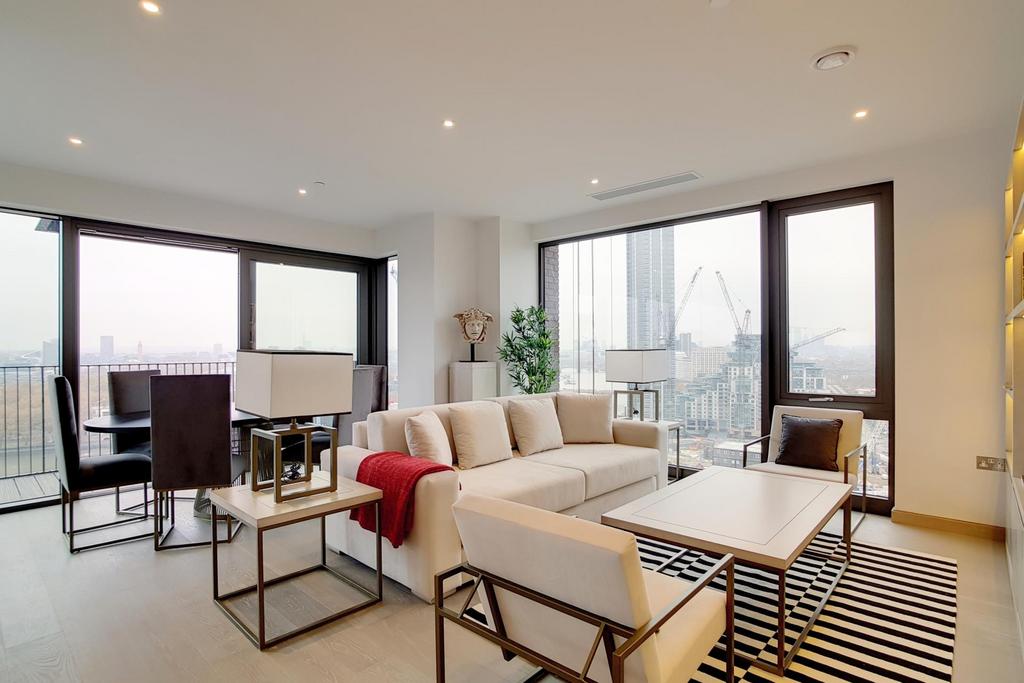 Legacy Building, Embassy Gardens... 2 bed apartment to rent - £6,283 ...