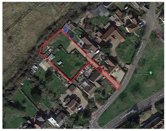 Land To The Rear, 5 Colne Park Road, White Colne, Colchester, Essex ...