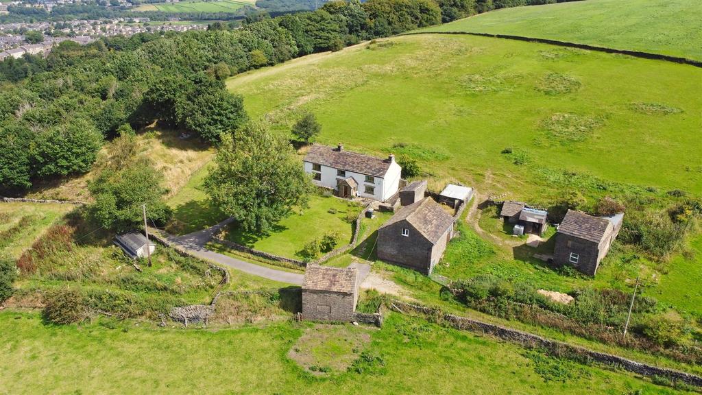 Mouselow Farm, Dinting, Glossop 3 bed farm house for sale - £800,000