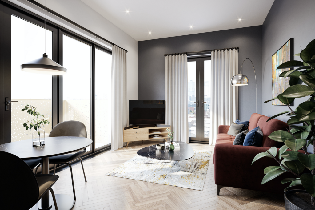Aldersey Street 2 bed apartment - £278,247