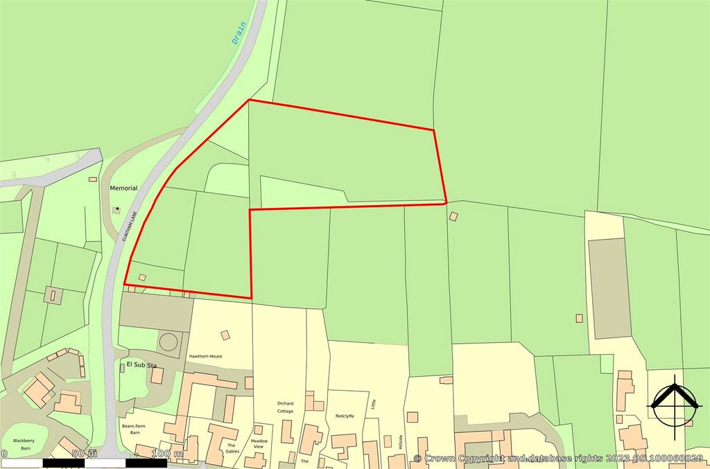 Flintham Lane, Screveton Farm land - £100,000