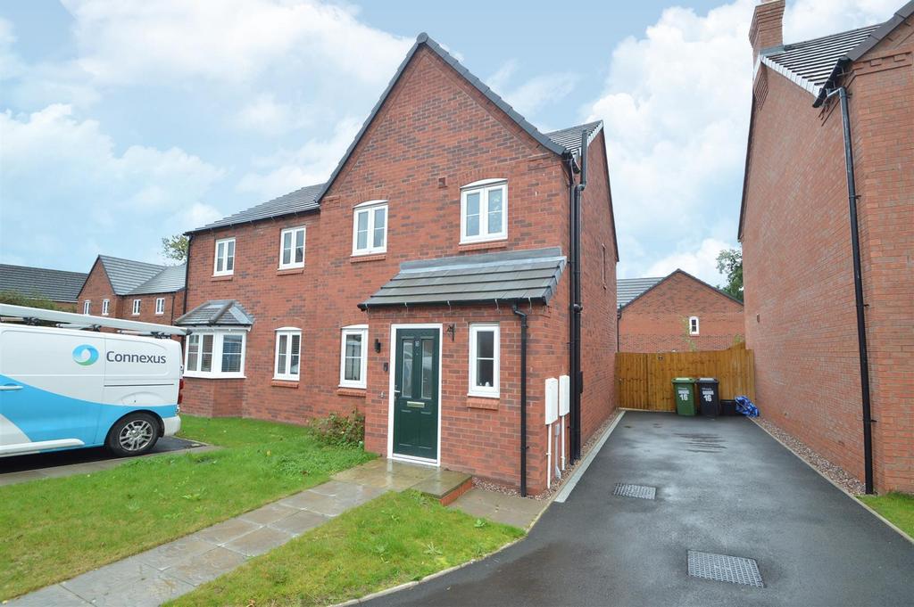 16 Millfield Place, Dorrington, SY5 7ES 3 bed semi-detached house - £ ...
