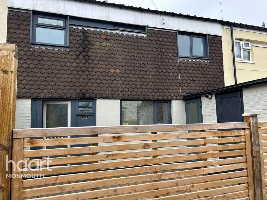 Clawdd Du, Monmouth 3 bed terraced house - £250,000