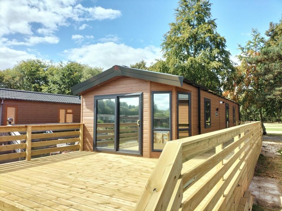 Plot 1, Atlas Sherwood 41x 14 at Tallington Lakes, Tallington Lakes ...