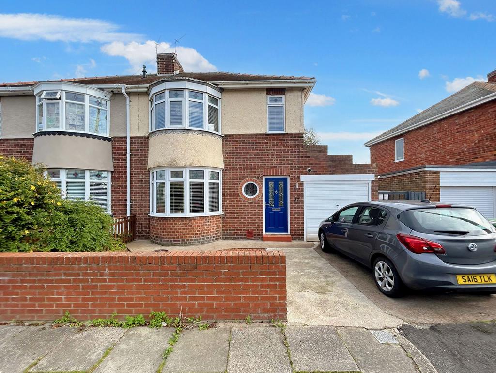 Jubilee Estate, Ashington, Northumberland, NE63 8TB 3 bed semi-detached ...
