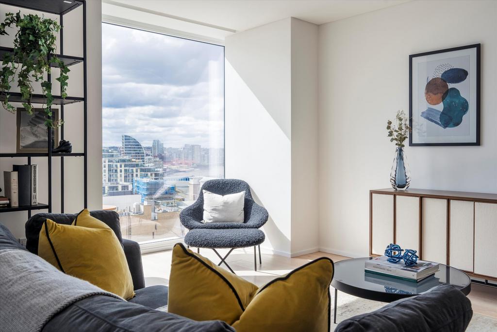 Coda, Battersea, London, SW11 2 bed flat - £1,100,000