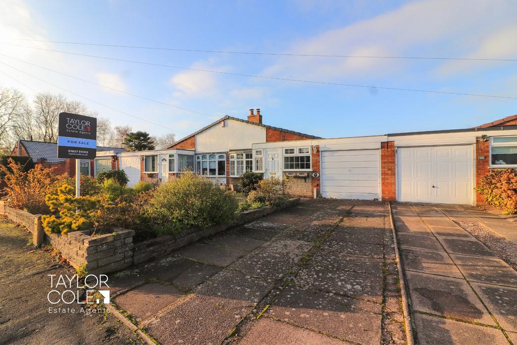 Repington Road North, Amington 2 bed semi-detached bungalow - £270,000