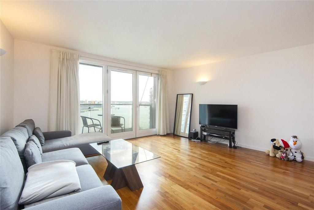 New Providence Wharf, 1 Fairmont Avenue, London 2 bed flat to rent - £ ...