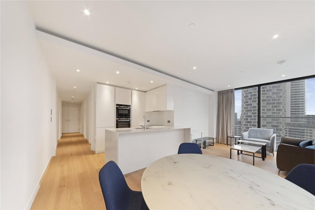 Marsh Wall, London, E14 2 bed apartment - £3,800 pcm (£877 pw)