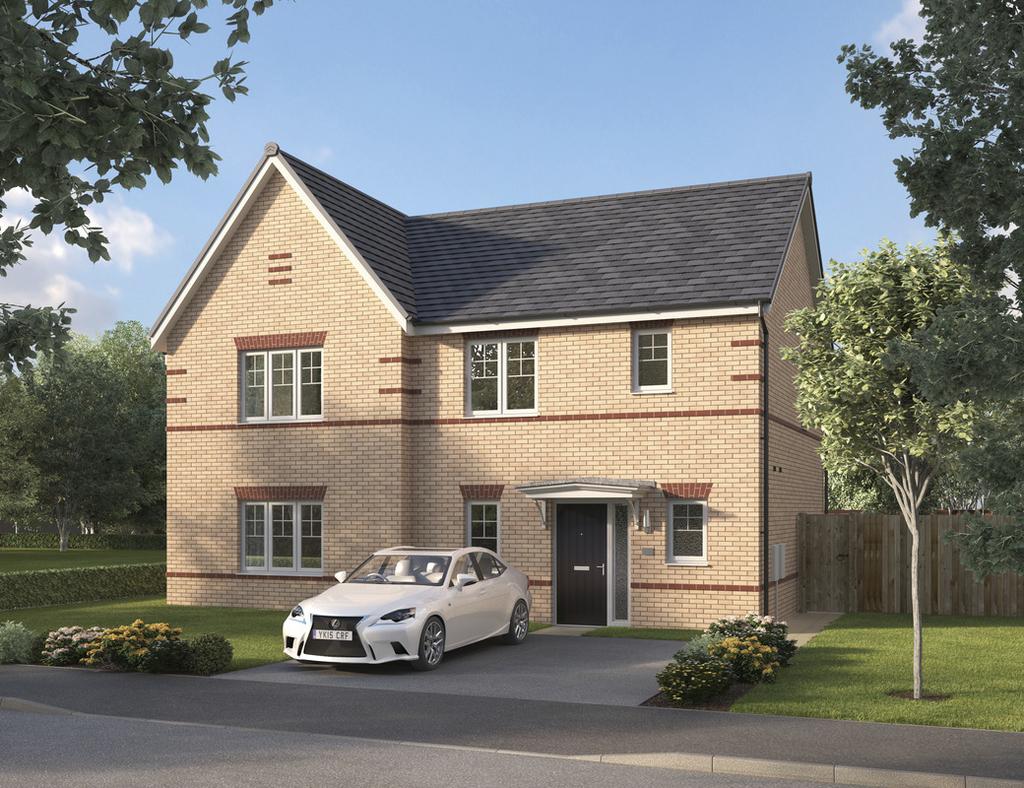 Plot 155 at Trinity Fields North Road, Retford DN22 3 bed semi-detached ...