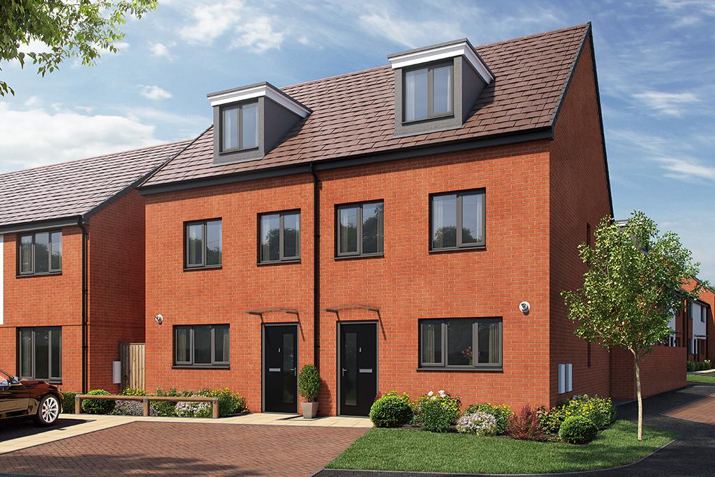 Plot 506, The Elm at Roman Fields... 4 bed semi-detached house - £305,000