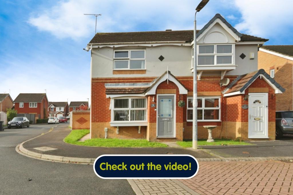 Foxglove Close, Kingswood, Hull, HU7 3HD 2 bed semi-detached house - £ ...