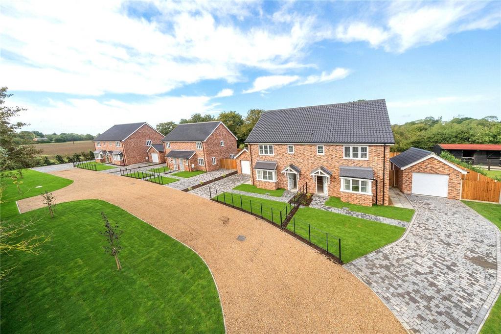 Grange Road, Wickham Skeith, Eye, Suffolk, IP23 3 bed semi-detached ...
