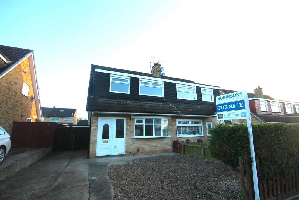 Marske Lane, Stockton-On-Tees 3 bed semi-detached house for sale - £149,950