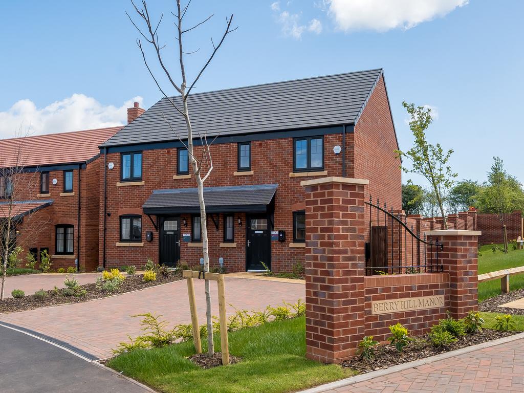 Plot 454, The Salisbury at Berry Hill... 2 bed semi-detached house - £ ...