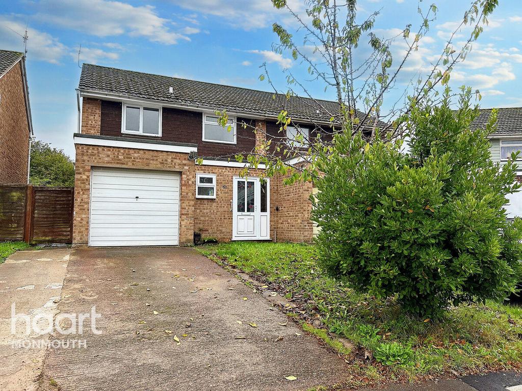 Elstob Way, Monmouth 3 bed semi-detached house for sale - £280,000
