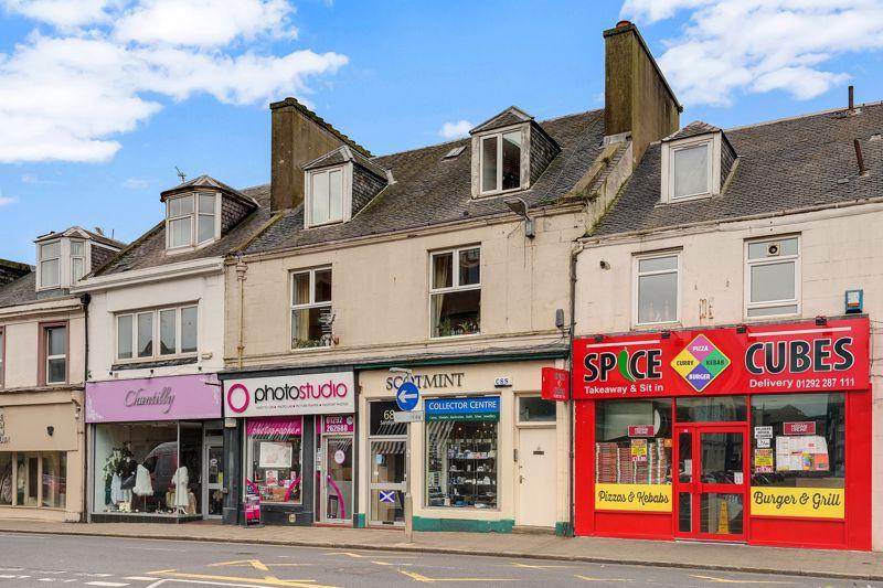 66a Sandgate, Ayr, KA7 1BX 2 bed flat - £55,000