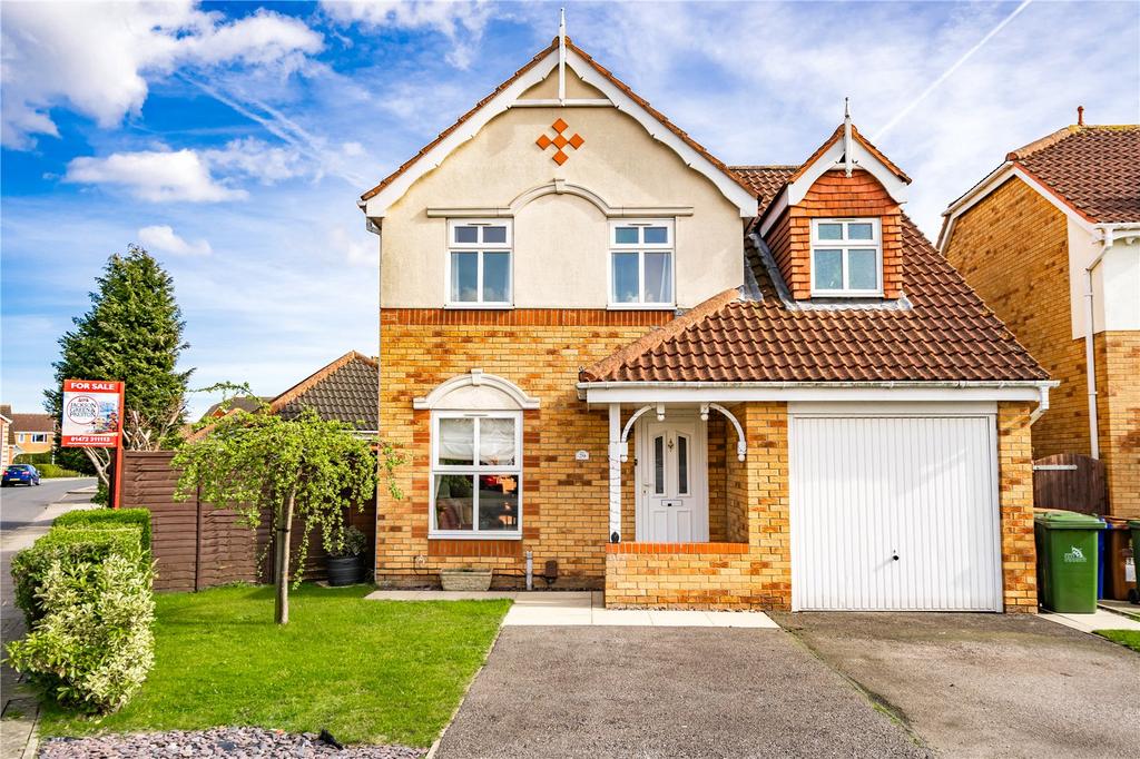 Wren Crescent, Scartho Top, Grimsby... 3 bed detached house - £220,000