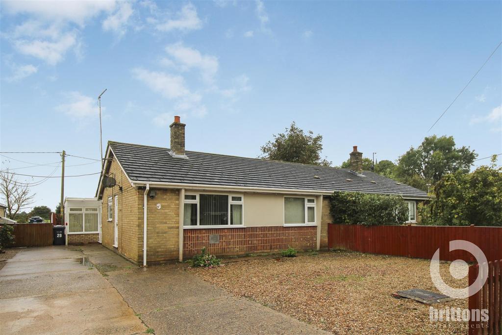 Glebe Estate, Tilney All Saints 2 bed semi-detached bungalow for sale ...