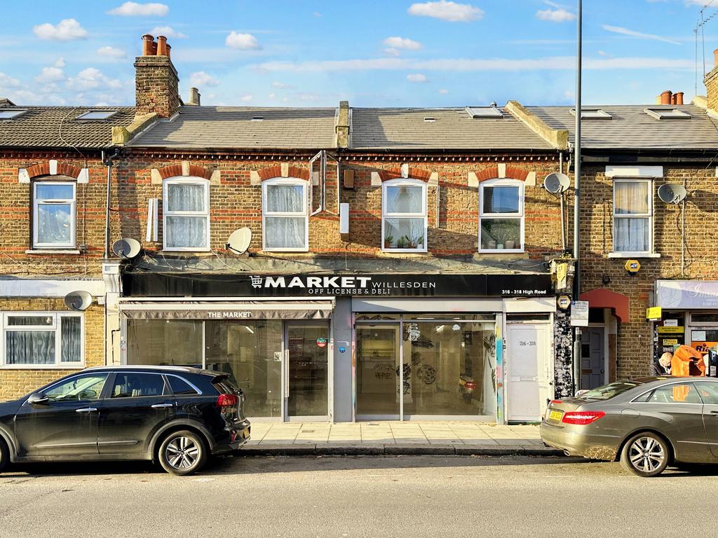 High Road, London NW10 Shop - £2,083 pcm (£481 pw)