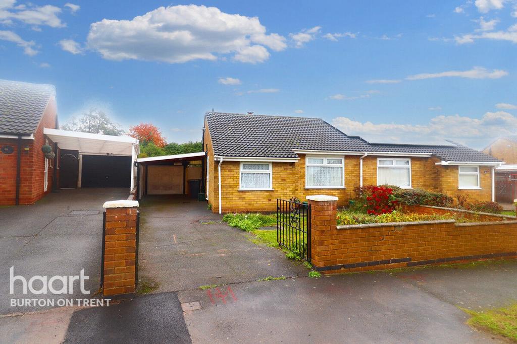Winchester Drive, Linton, Swadlincote 2 bed semi-detached bungalow for ...