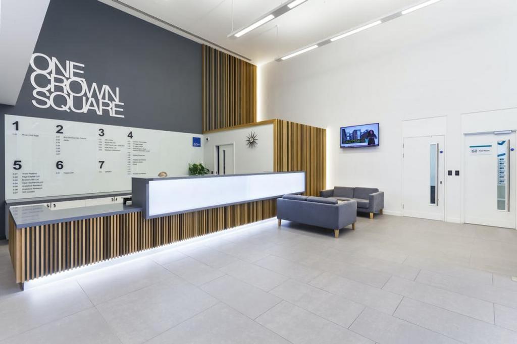 1.01 One Crown Square, Woking Surrey... Office - £5,831 pcm (£1,346 pw)
