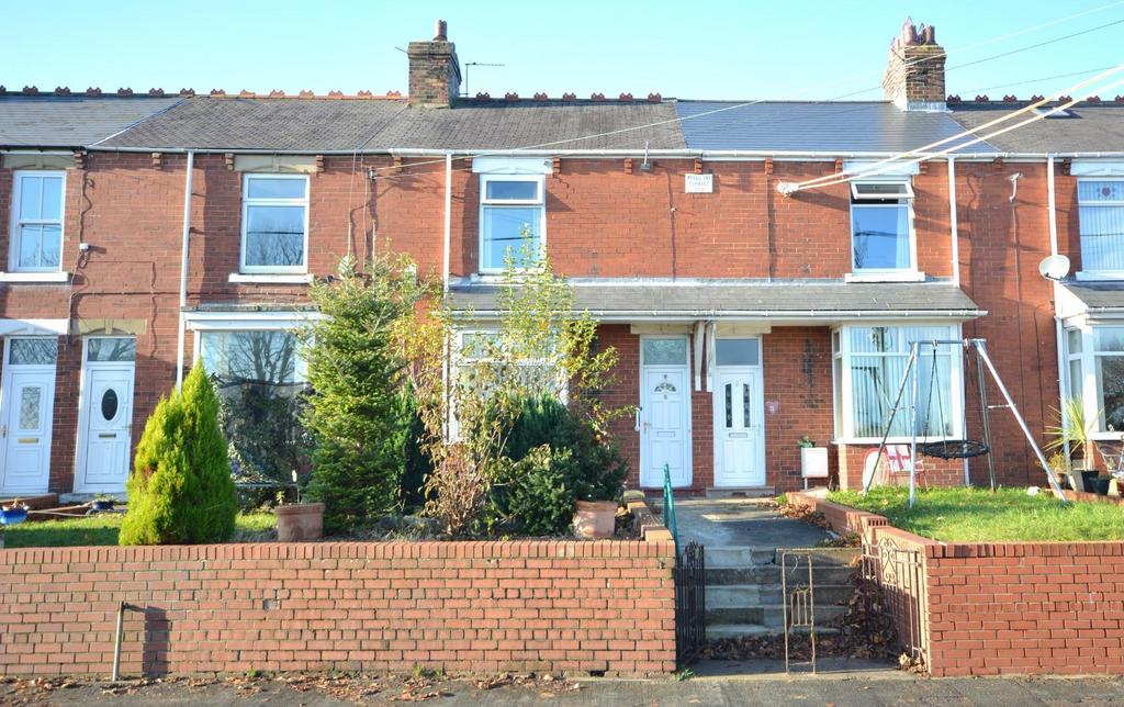 Belle Vue Terrace, Hunwick, Crook 2 bed terraced house - £90,000