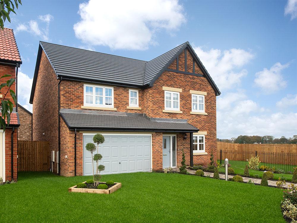 Plot 59, Milford at Robinson Fields, Rake Lane NE29 5 bed detached ...