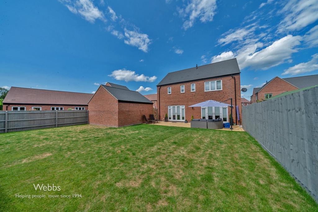 The Flatts, Alrewas DE13 4 bed detached house - £450,000