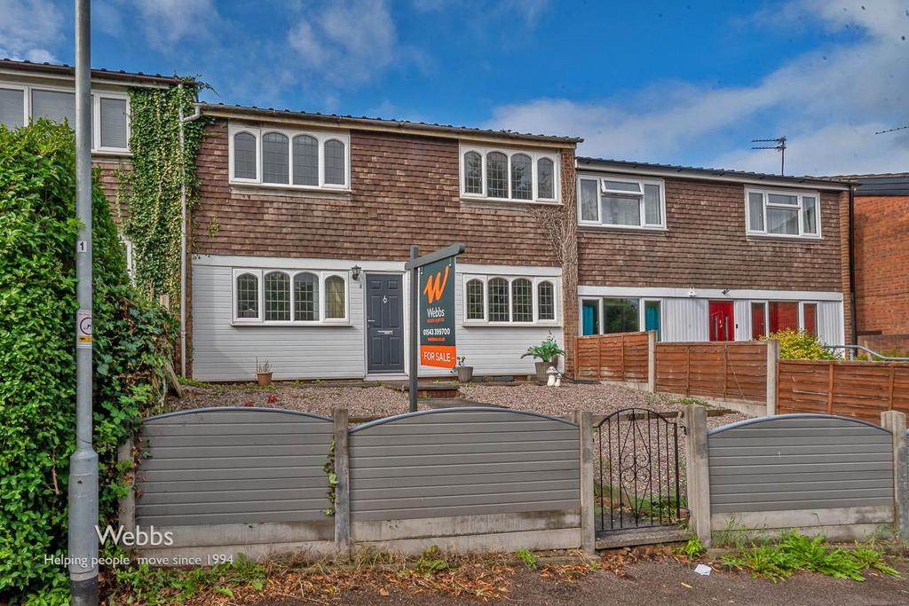 Partridge Croft, Lichfield WS13 3 bed terraced house for sale - £240,000