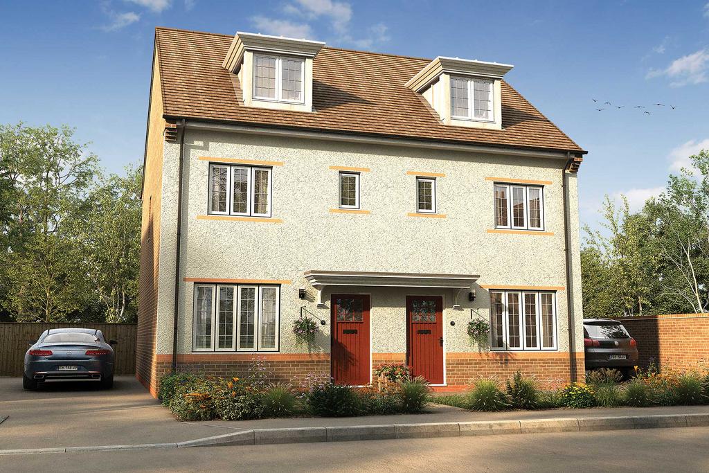 Plot 6 at Kings Hill Park Rochford... 3 bed semi-detached house - £410,000