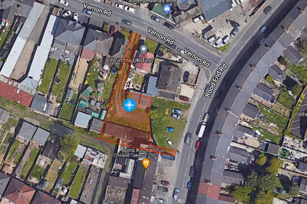 Rood End Rd - Site With Planning For 2x Bungalows, Oldbury, Oldbury ...