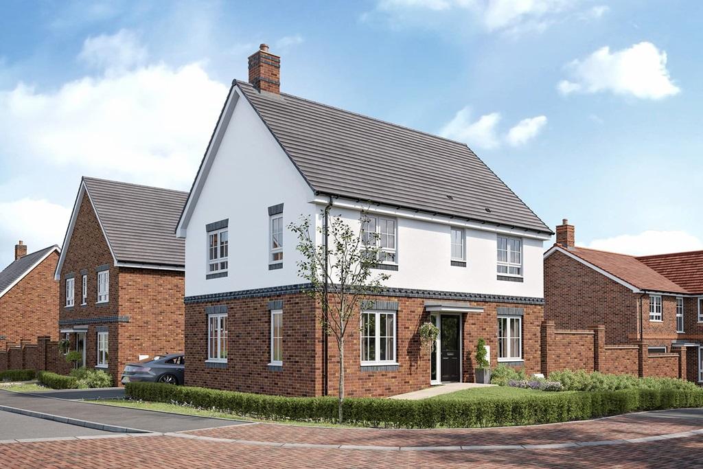 The Plumdale - Plot 8 at Lindridge... 4 bed detached house for sale - £ ...