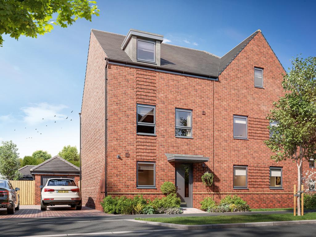 Woodcote at Barratt Homes at Linmere... 4 bed semi-detached house - £ ...